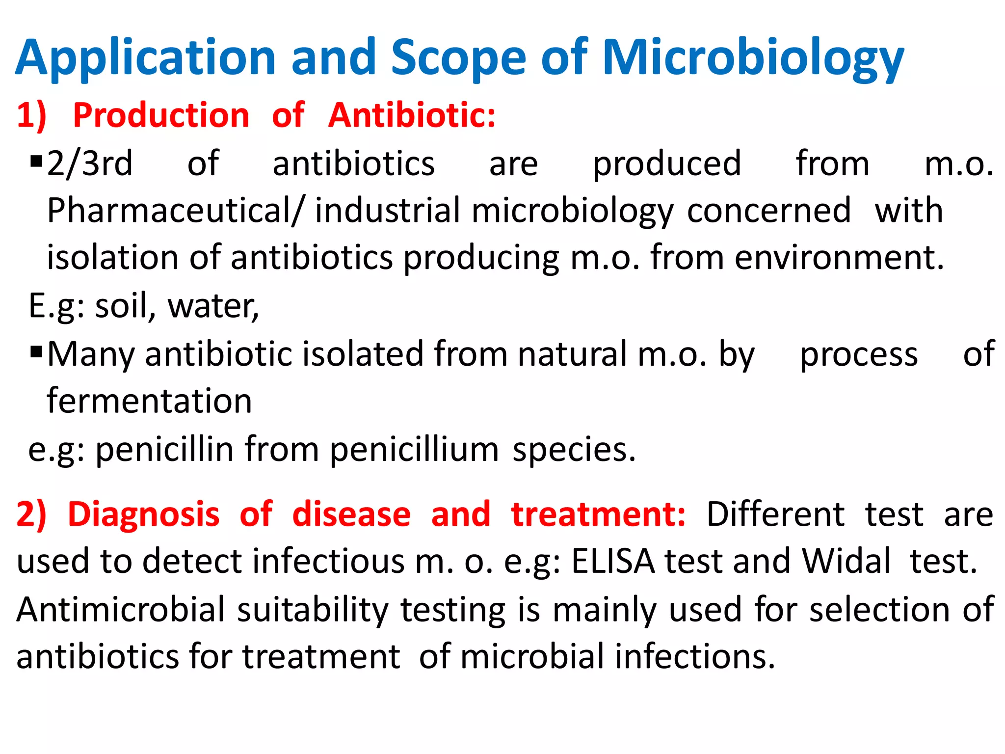 Introduction of microbiology | PPT