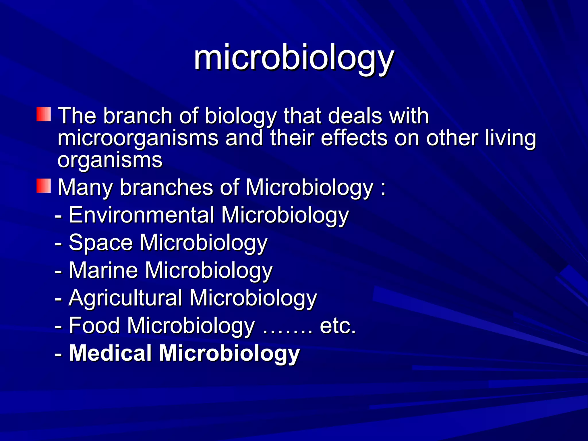 Introduction of microbiology kbk | PPT