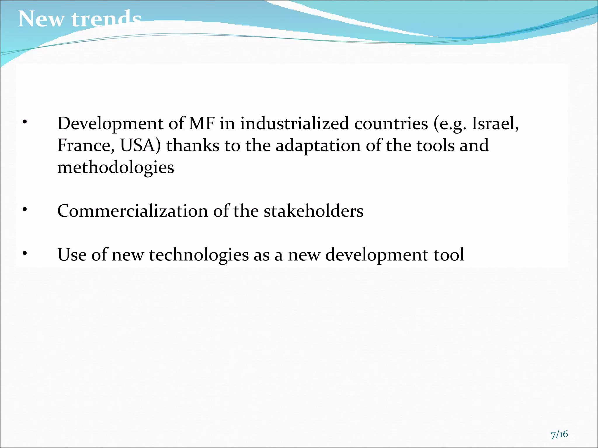 Introduction of microfinance | PPT