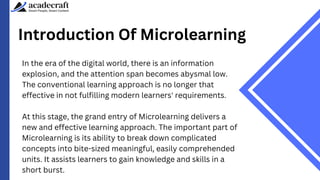 Introduction Of Microlearning.pptx