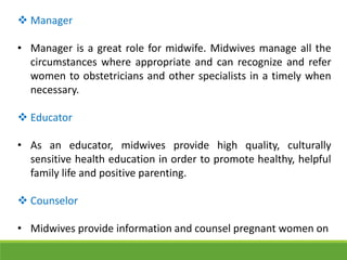 Introduction of midwifery and obstetrical nursing | PPTX