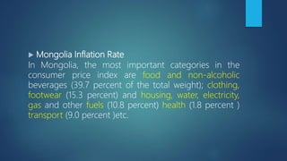 Introduction of Mongolian economy | PPTX