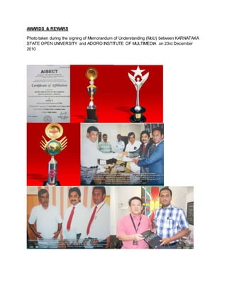Introduction of multimedia - Adoro Institute of Multimedia | DOCX