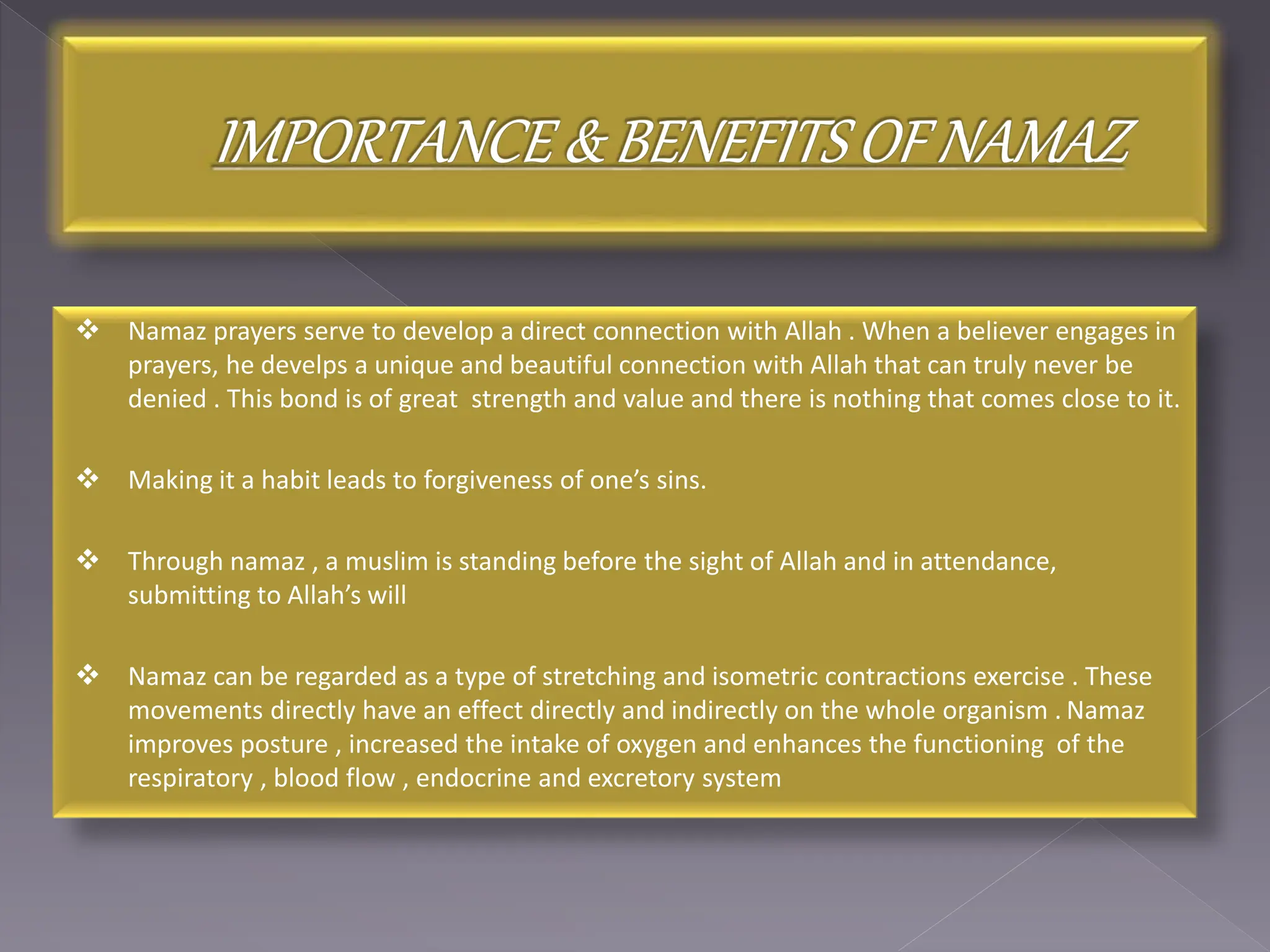 INTRODUCTION OF NAMAZ brief introduction.pptx
