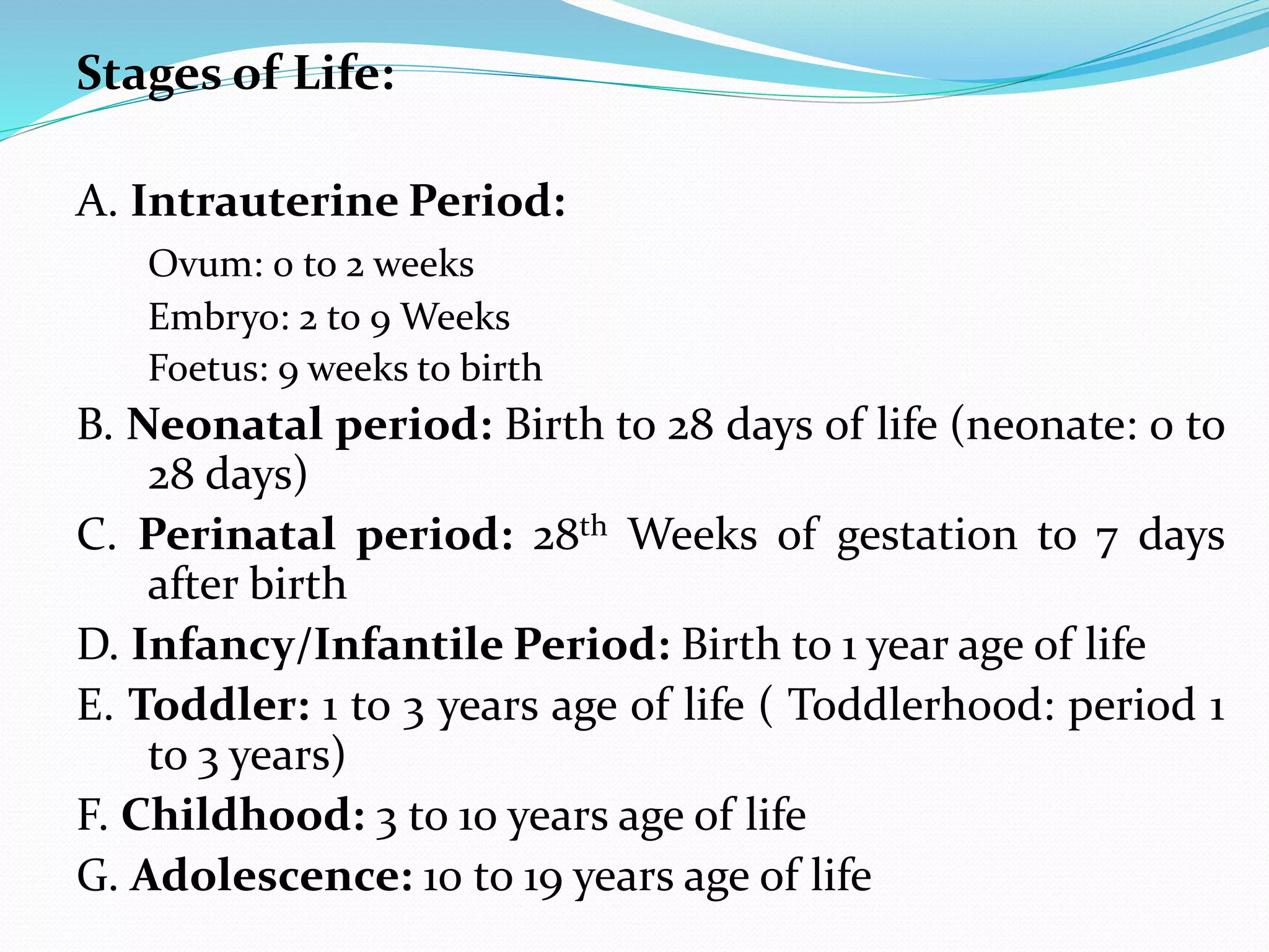 Introduction of neonatology | PPTX