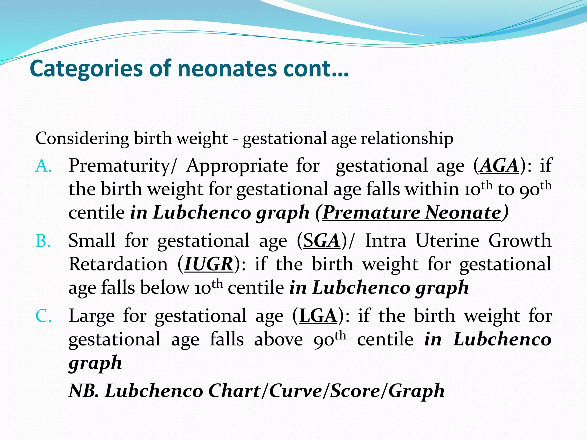 Introduction of neonatology | PPTX
