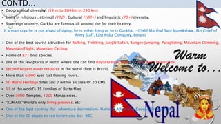 Introduction of nepal | PPTX