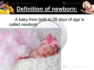 Introduction of newborns | PPTX