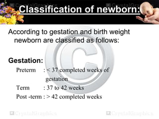 Introduction of newborns | PPTX