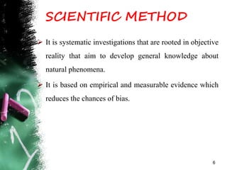 Introduction of nursing research and research process | PPT