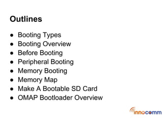 Introduction of omap4 booting sequence | PDF | Operating Systems ...