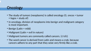 Introduction of Oncology.pptx76688hhjj8hh | PPTX