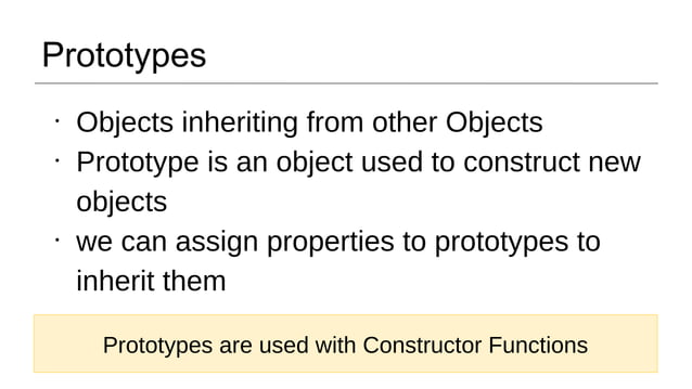 Introduction of Object Oriented JavaScript | ODP