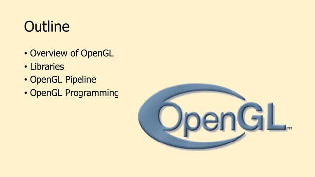 Introduction of openGL | PDF