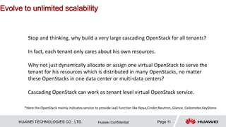 Introduction of OpenStack cascading solution | PPT