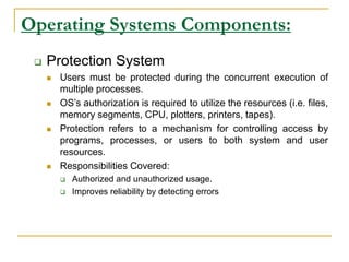 Introduction of operating system | PPT