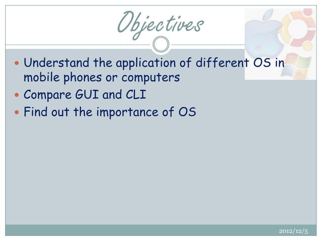 Introduction of operating system | PPTX