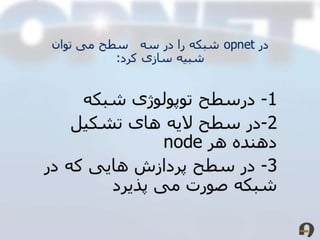 Introduction of opnet network simulator | PPT