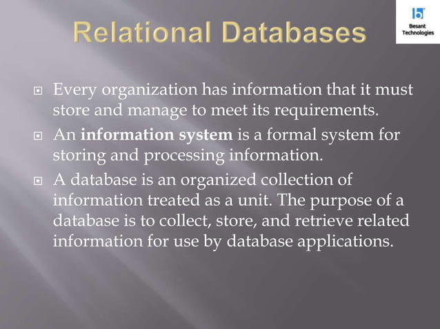 Introduction of oracle database | PPTX