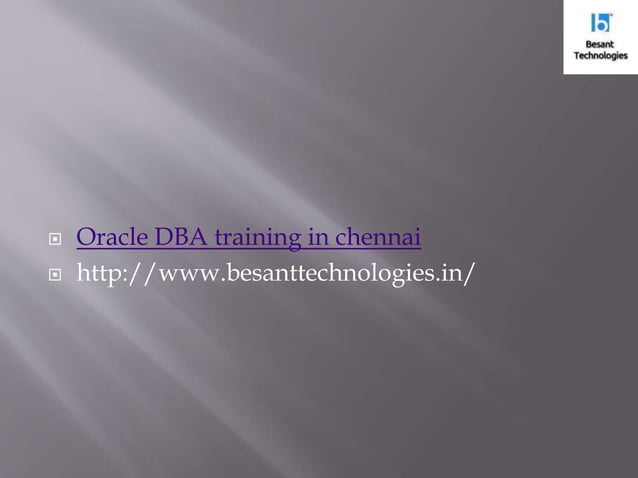 Introduction Of Oracle Database Pptx