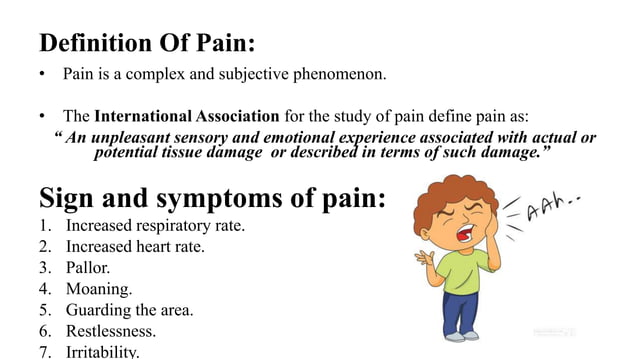 Introduction of pain and managment of pain.pptx