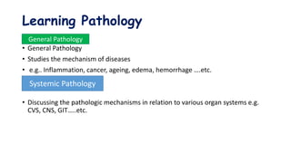 Introduction of pathology | PPTX