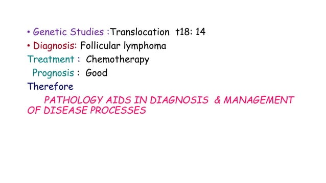 Introduction of pathology | PPTX | Cancer | Diseases and Conditions