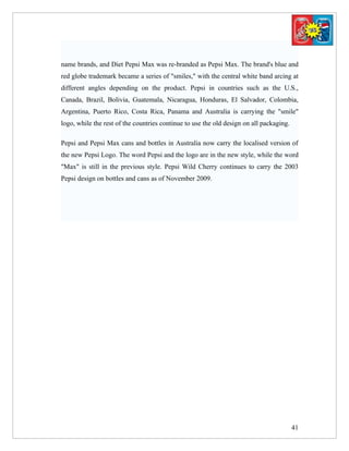 Introduction Of Pepsi | DOC