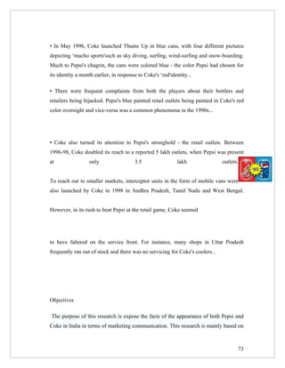 1998 Pepsi One Ingredients