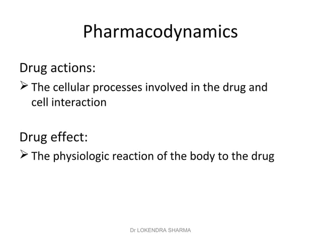 Introduction of pharmacology Therapeutics | PPT Introduction of pharmacology Therapeutics | PPT