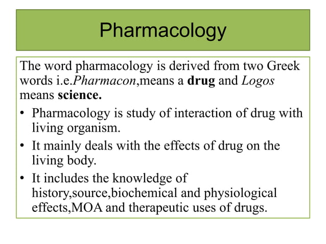 Introduction of General Pharmacology PPT.pptx