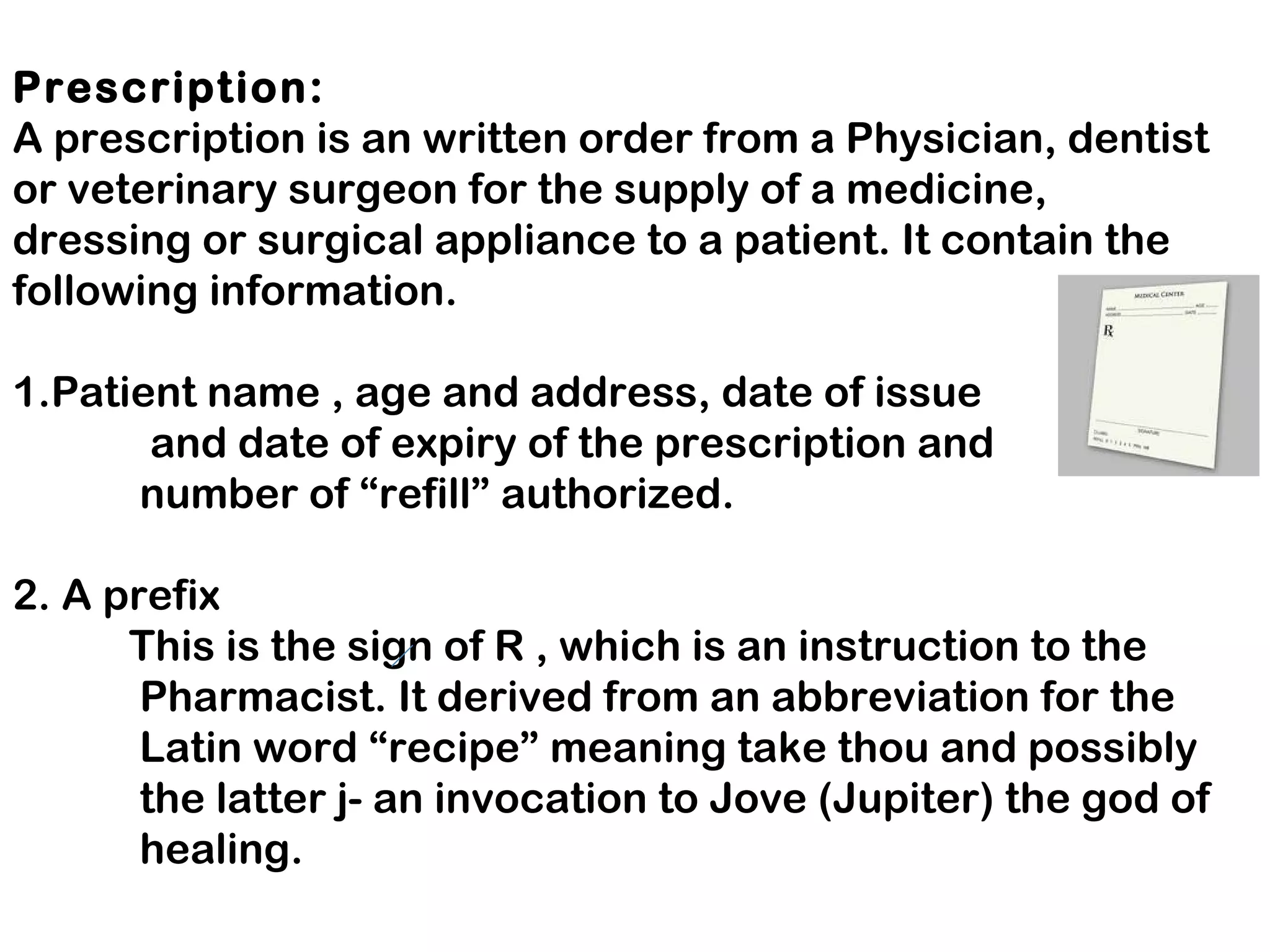 Introduction of pharmacy, | PPT