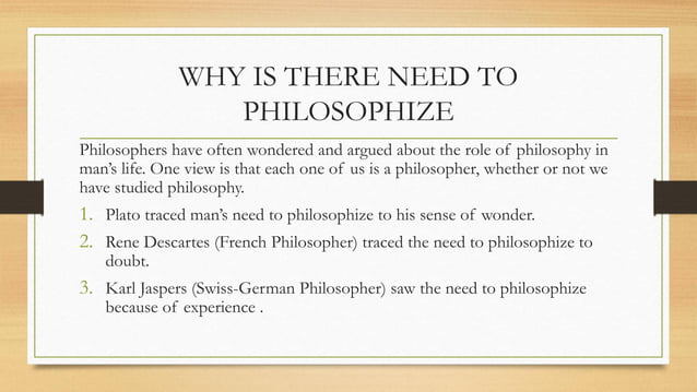 Introduction of philosophy | PPT