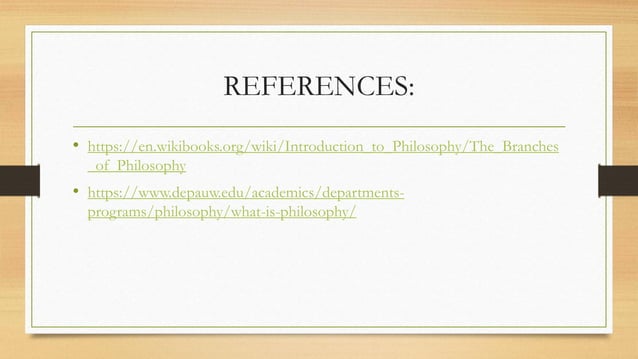 Introduction of philosophy | PPT
