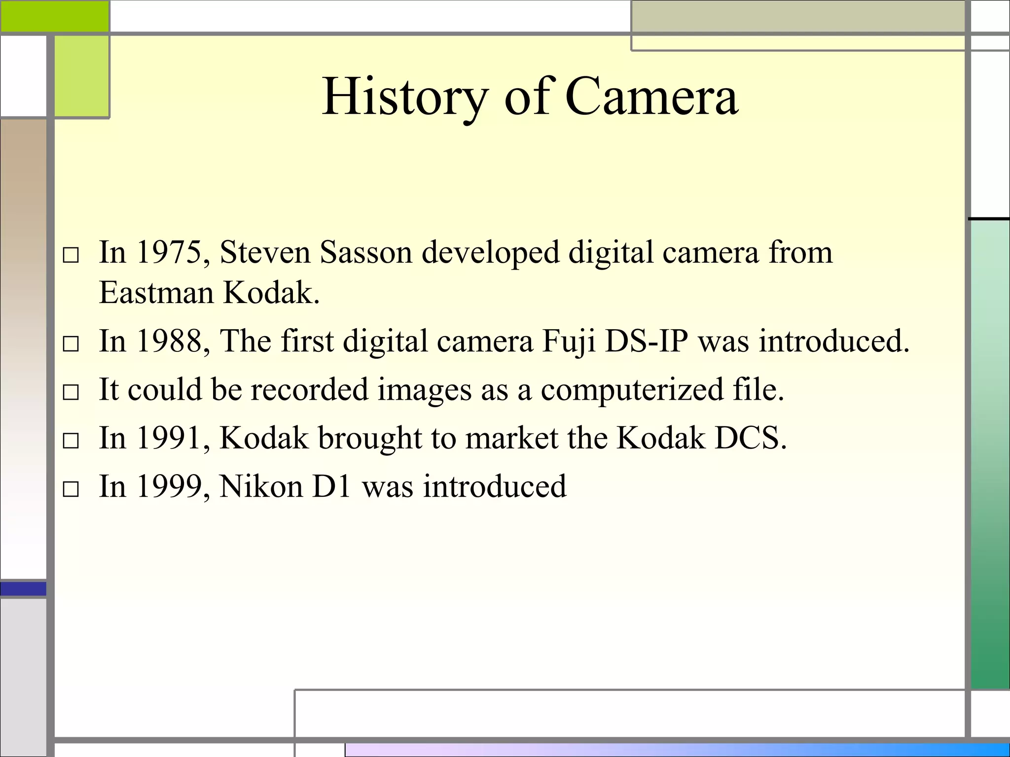 Introduction of photography | PPTX