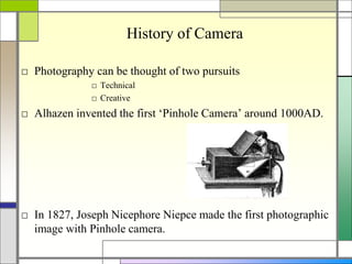 Introduction of photography | PPTX