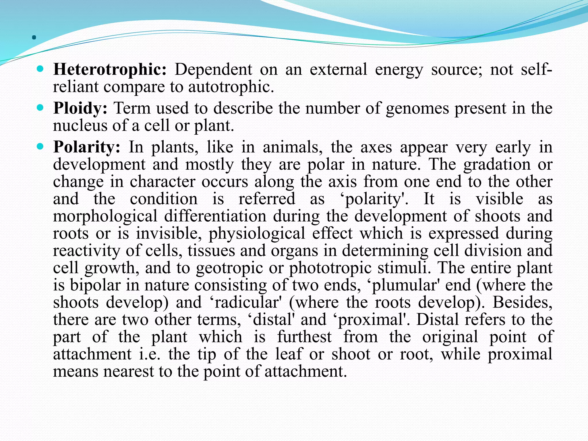 Introduction of plant tissue culture | PPTX