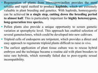 Introduction of plant tissue culture | PPTX