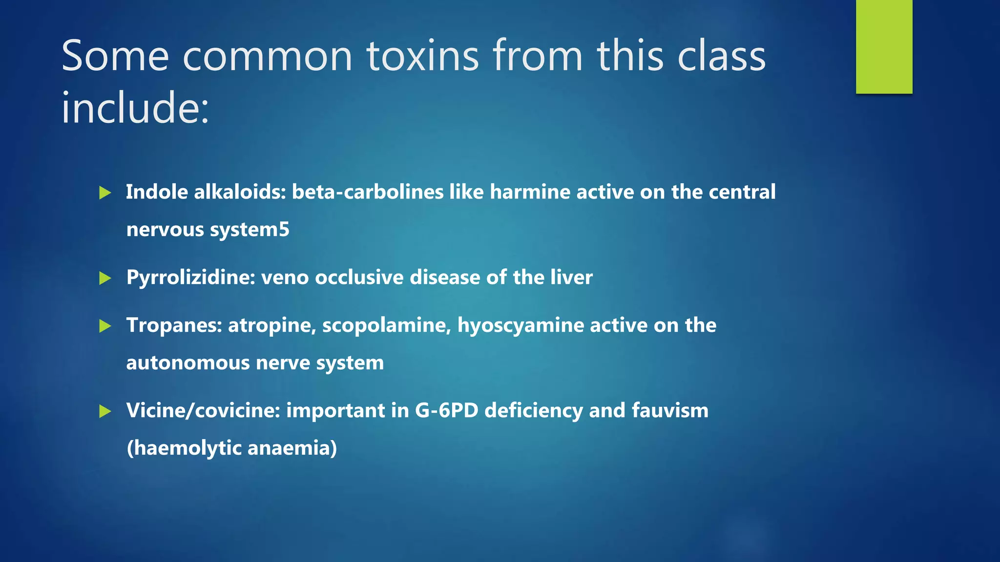 Introduction of plant toxicology | PPTX