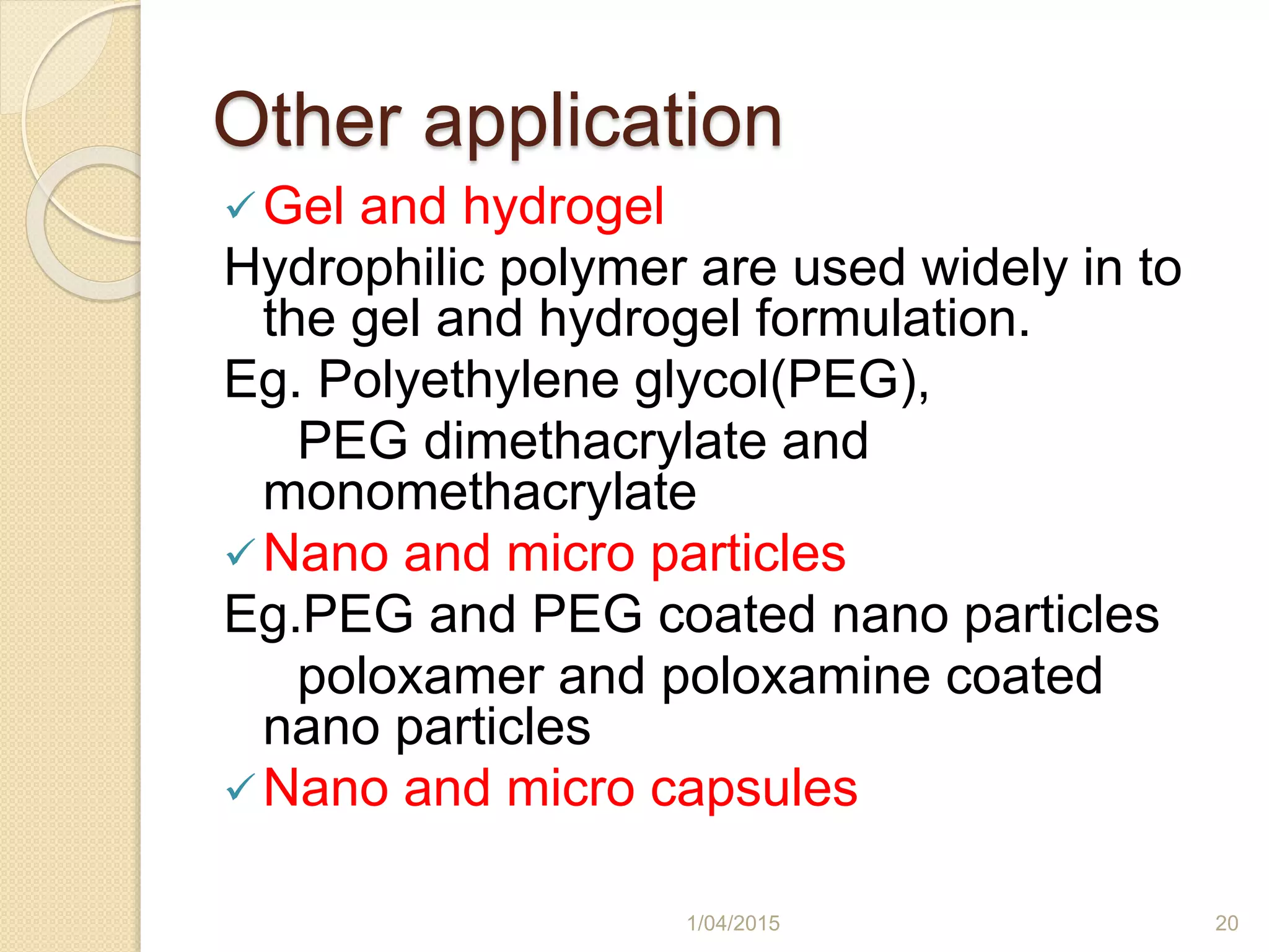 Introduction of polymer | PPTX