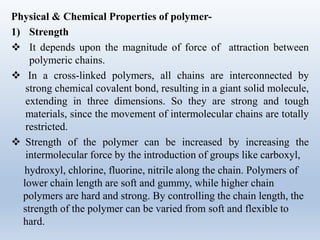 Introduction of polymer | PPTX