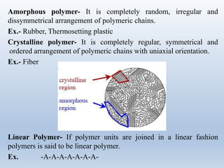 Introduction of polymer | PPTX