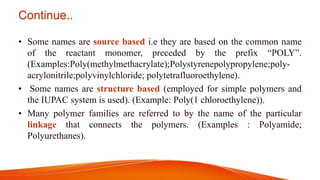 Introduction of Polymer | PPTX
