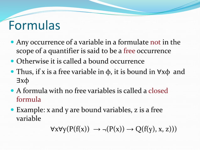 Introduction of predicate logics | PPTX