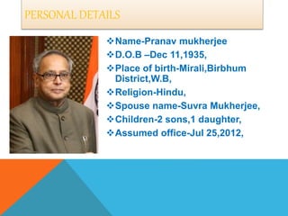 Introduction of presidents of india | PPTX