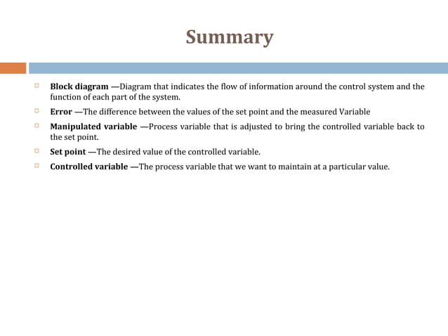 Introduction of process control | PPT