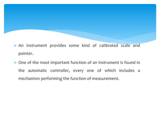 Introduction of process measurement | PPTX