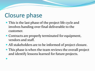 Introduction of project management | PPTX