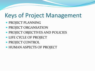 Introduction of project management | PPTX