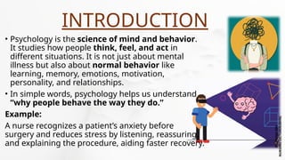 INTRODUCTION OF PSYCHOLOGY UNIT - 1.pptx